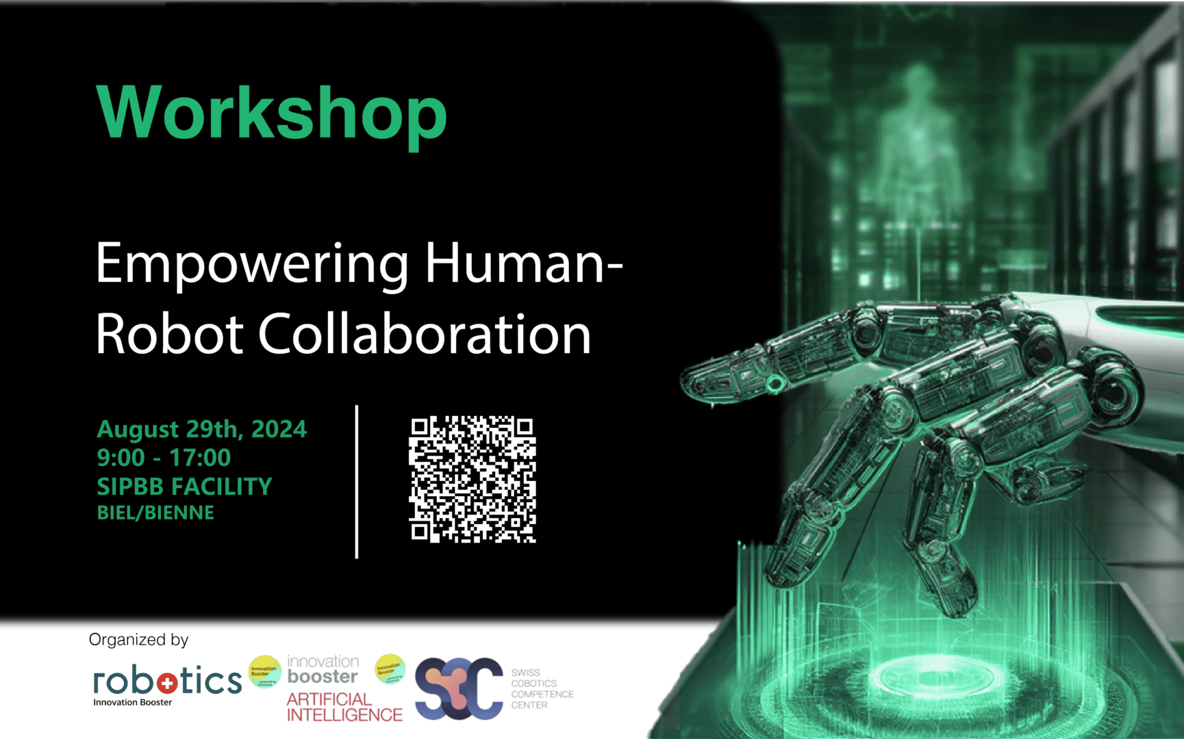 Empowering Human-Robot Collaboration - Innovation Booster – Robotics